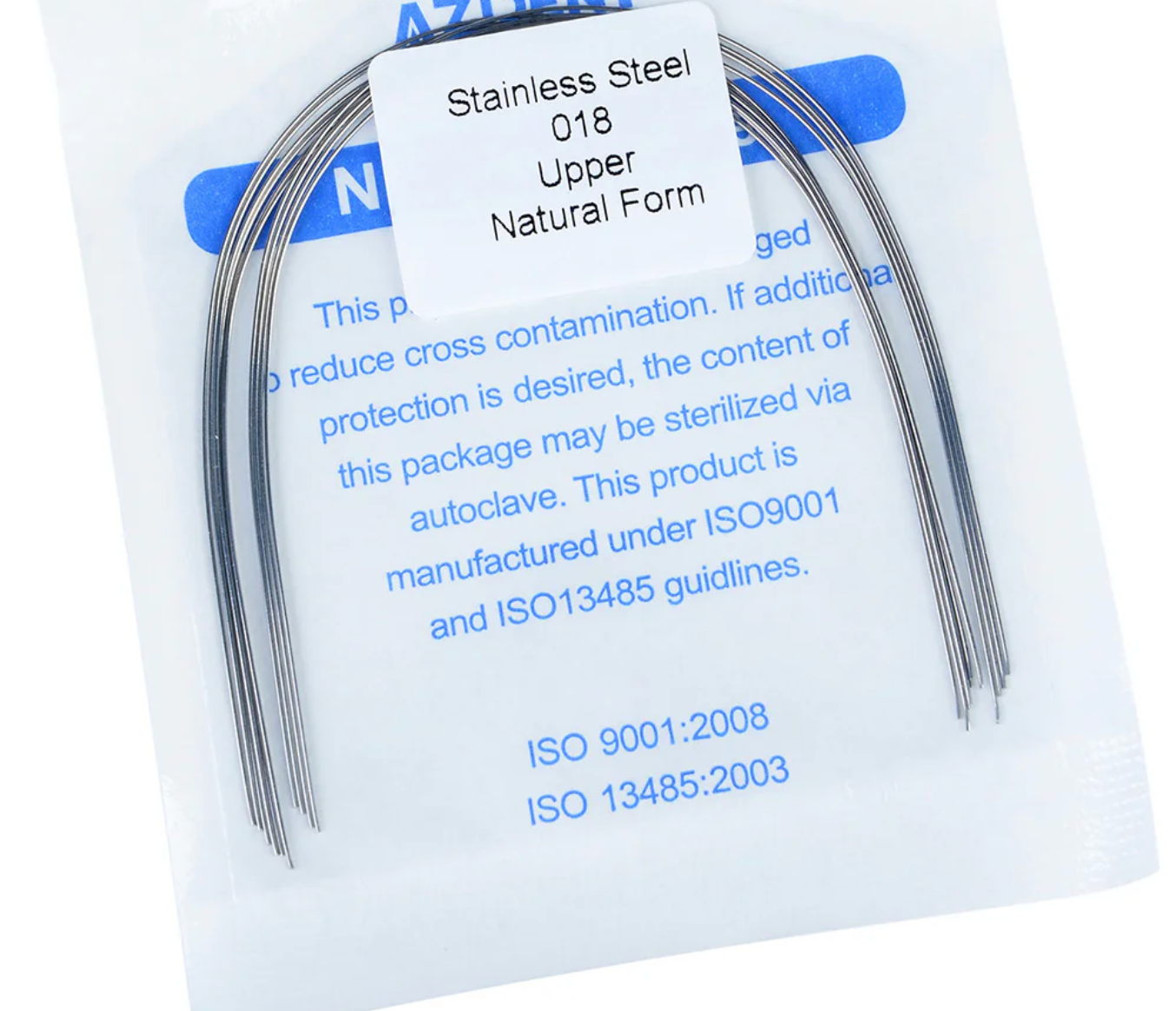 Stainless Steel Archwire – Natural Form (Round, Upper/Lower) – Scinest